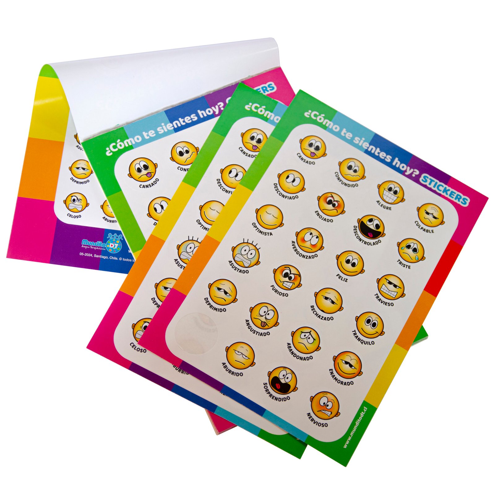Stickers de Emociones - CreSER Jugando